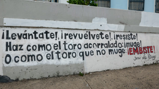 Murals of Resistance in Old San Juan - James Trumm